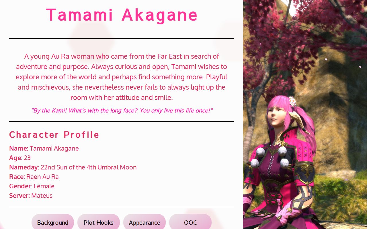 Tamami Akagane Profile